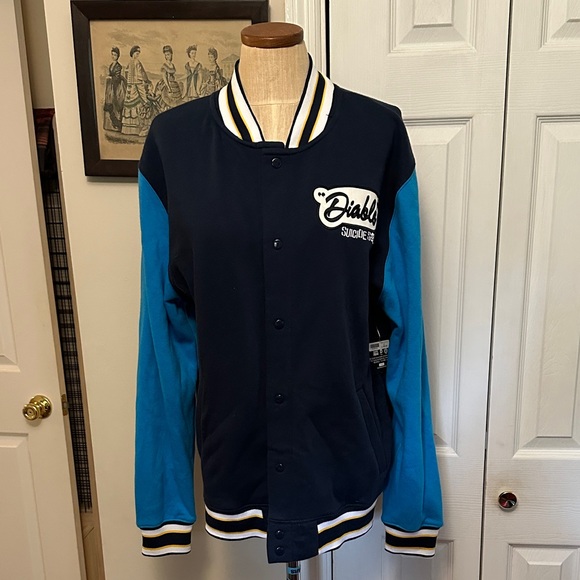 DC Comics | Jackets & Coats | Dc Comics Suicide Squad Diablo Varsity ...